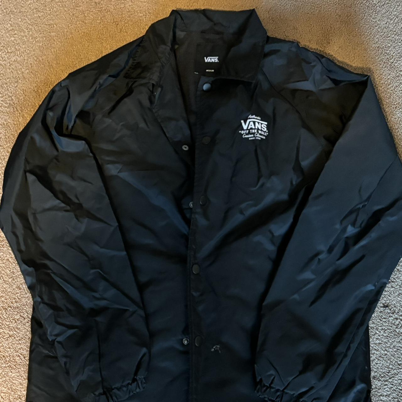 Vans windbreaker jacket Size medium... - Depop