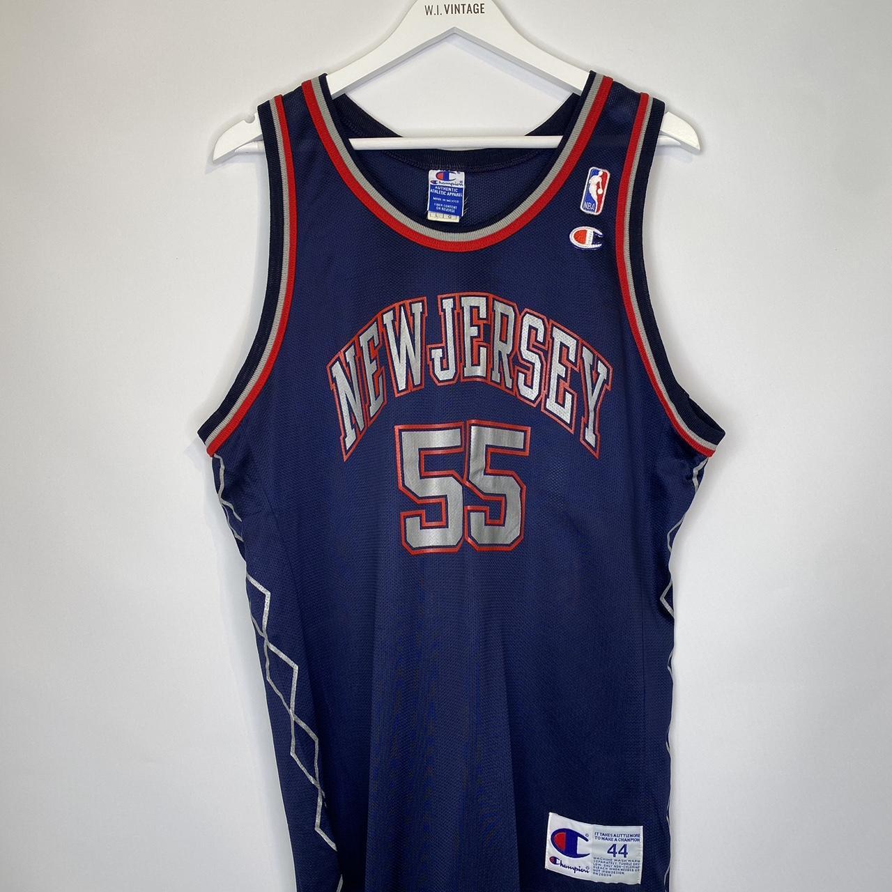 🏀 Champion 90s NBA New Jersey Nets Jayson Williams... - Depop