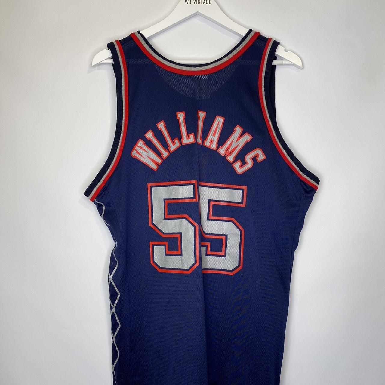 🏀 Champion 90s NBA New Jersey Nets Jayson Williams... - Depop