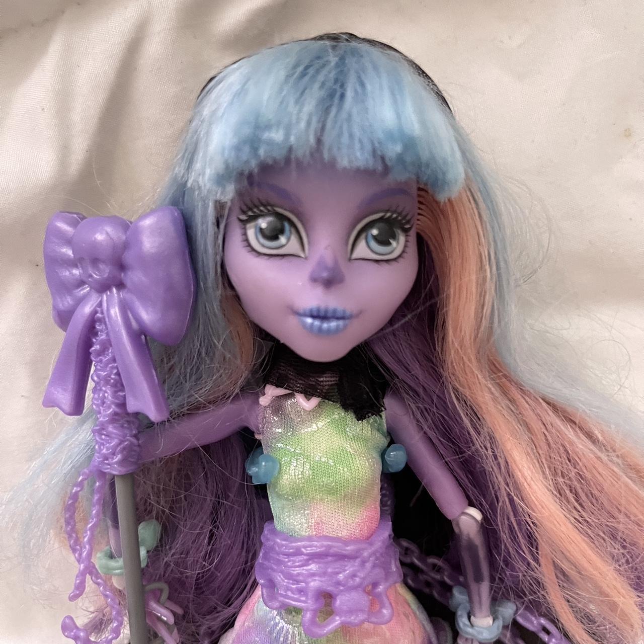 Monster High River Styxx doll, stand and diary... - Depop