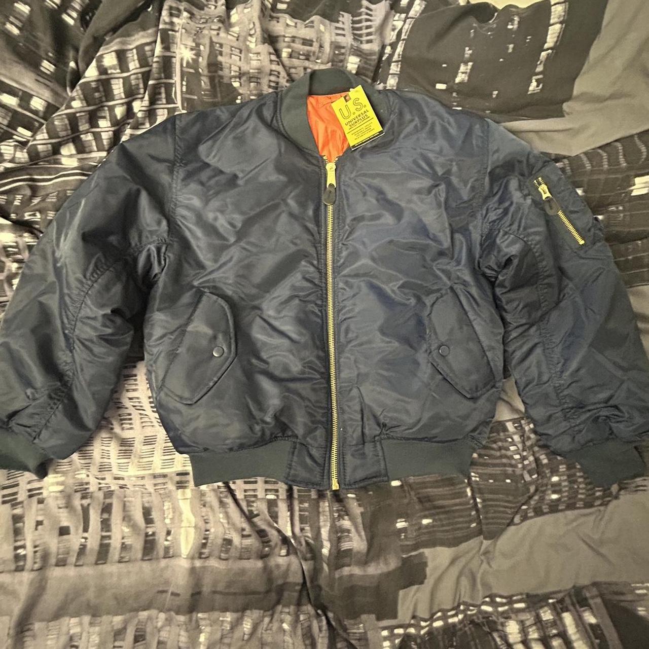 Universal surplus MA1 bomber jacket, brand new,... - Depop