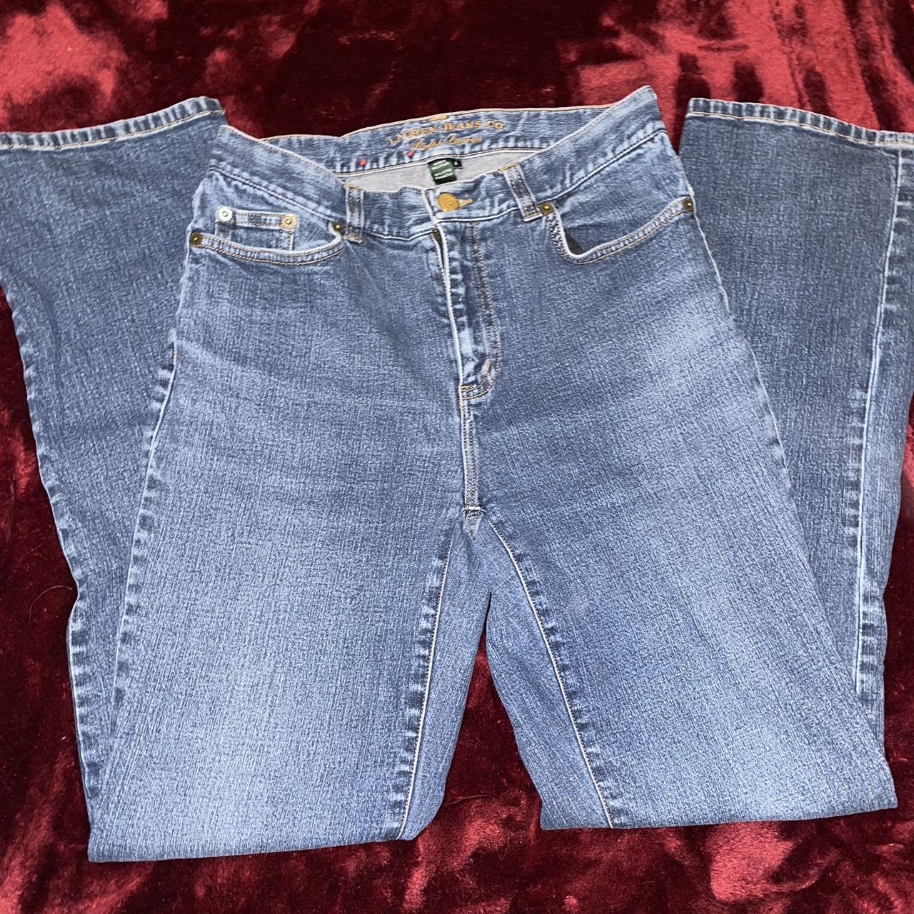 High rise Ralph Lauren denim jeans -size 2 Send... | Depop
