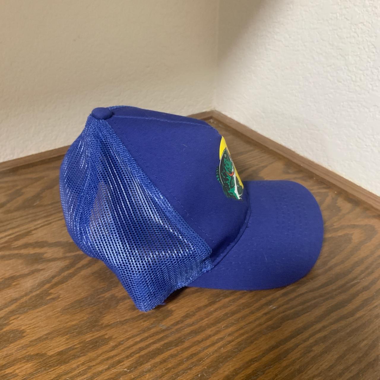 blue and red bass pro shop hats adjustable strap - Depop