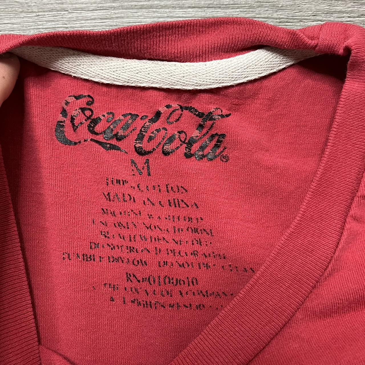 Vintage Style Red Coca Cola shirt - Depop
