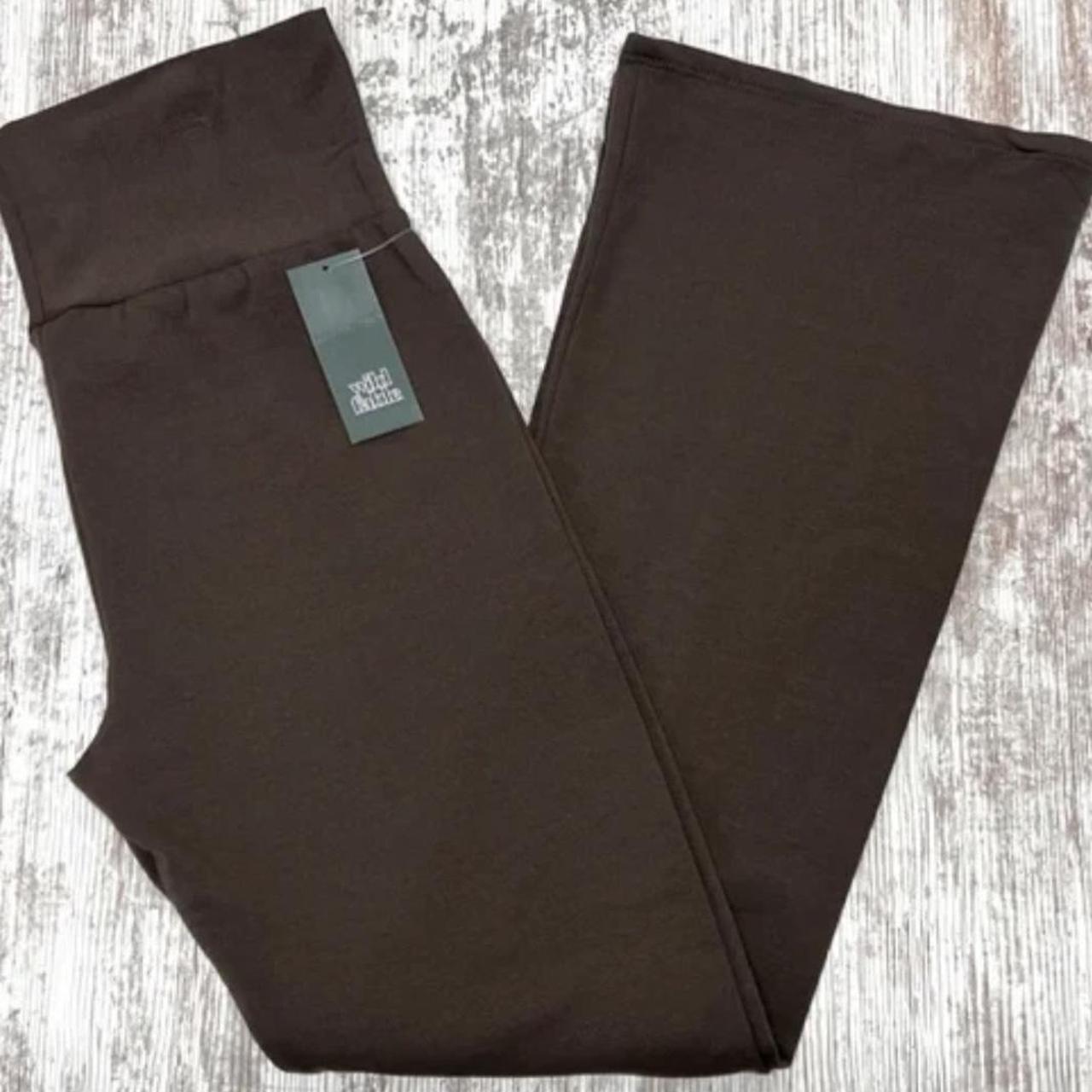 Cute brown yoga pants 🧸🧸brand new wild fable - Depop