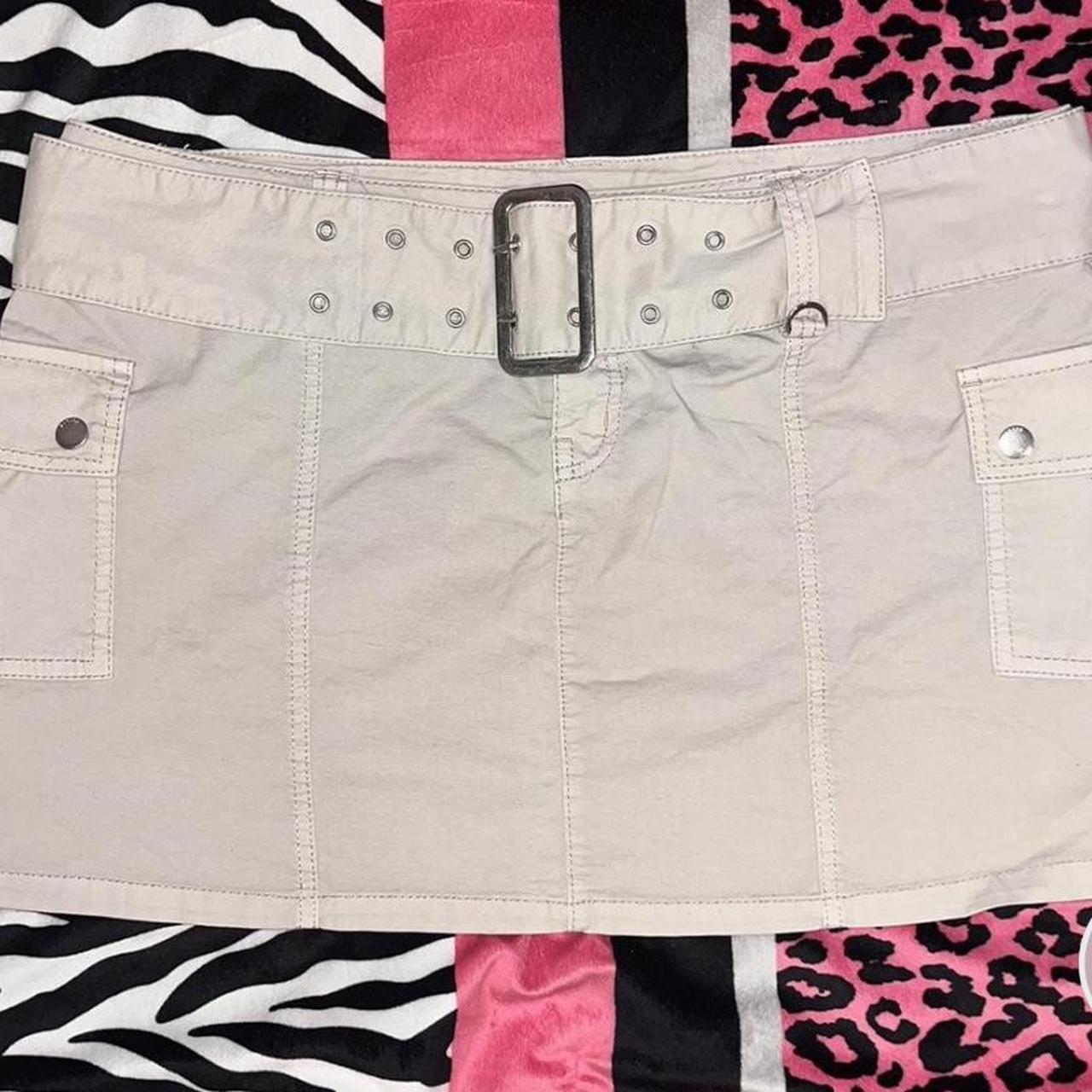 garage mini cargo skirt. can wear with belt or... - Depop