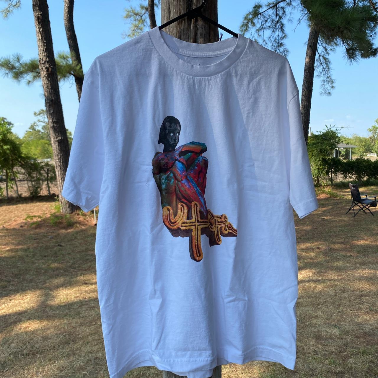 Travis Scott Utopia Tee Size L DS Bought this in... - Depop
