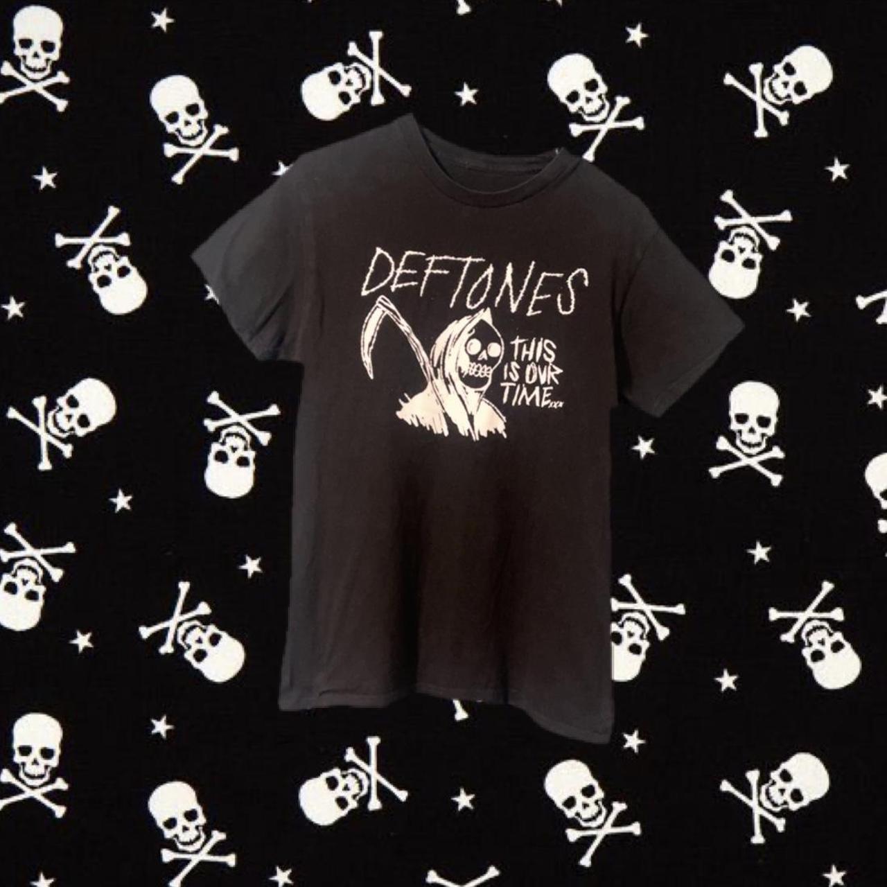 Deftones - Grim Reaper t-shirt it’s a medium.... - Depop