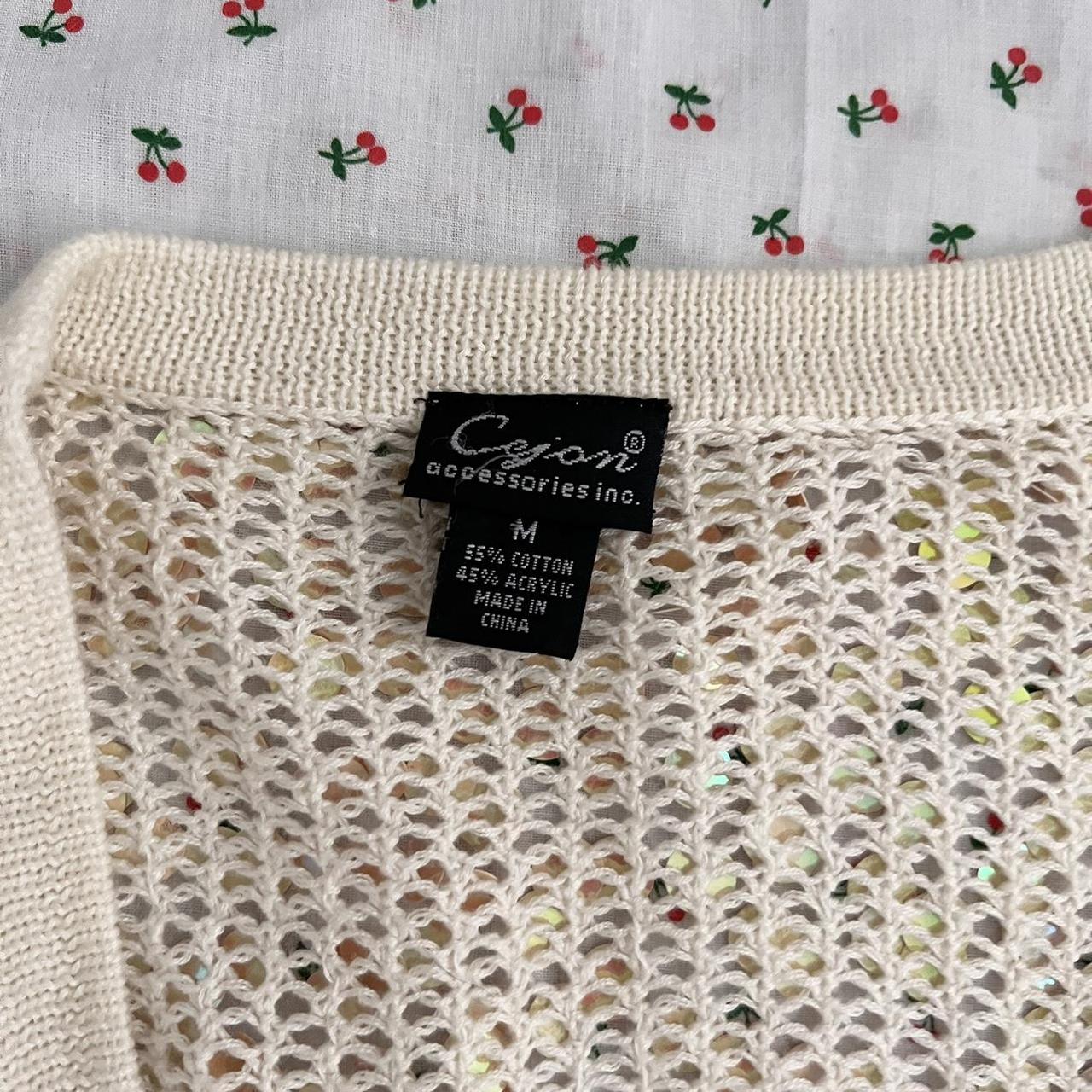 Sequin shrug 💛 - size: medium -brand: cejon #y2k... - Depop