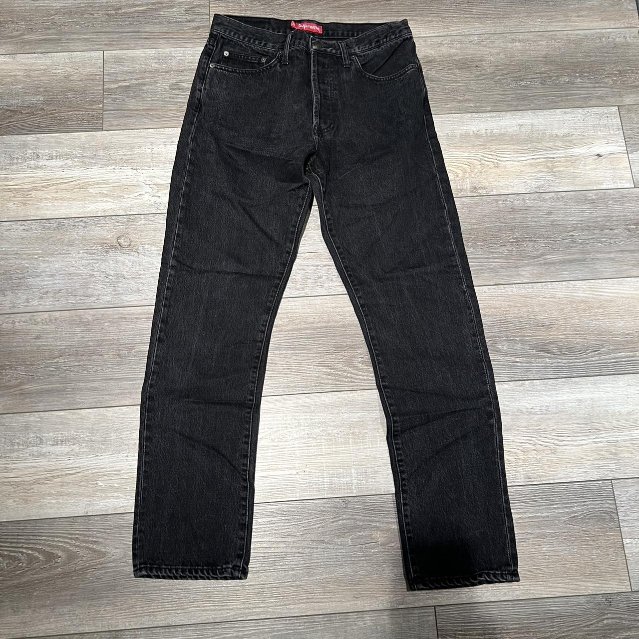 Item For Sale: Supreme Jeans - have receipt Size:... - Depop