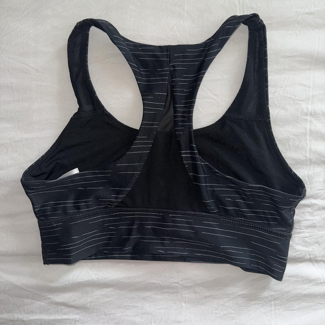 Morét Ultra Black Racerback Sports Bra Size... - Depop