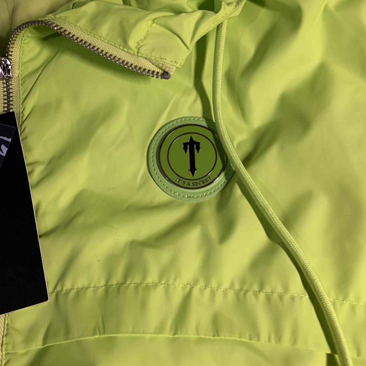 Trapstar London Windbreaker - Lime/Black Brand new... - Depop