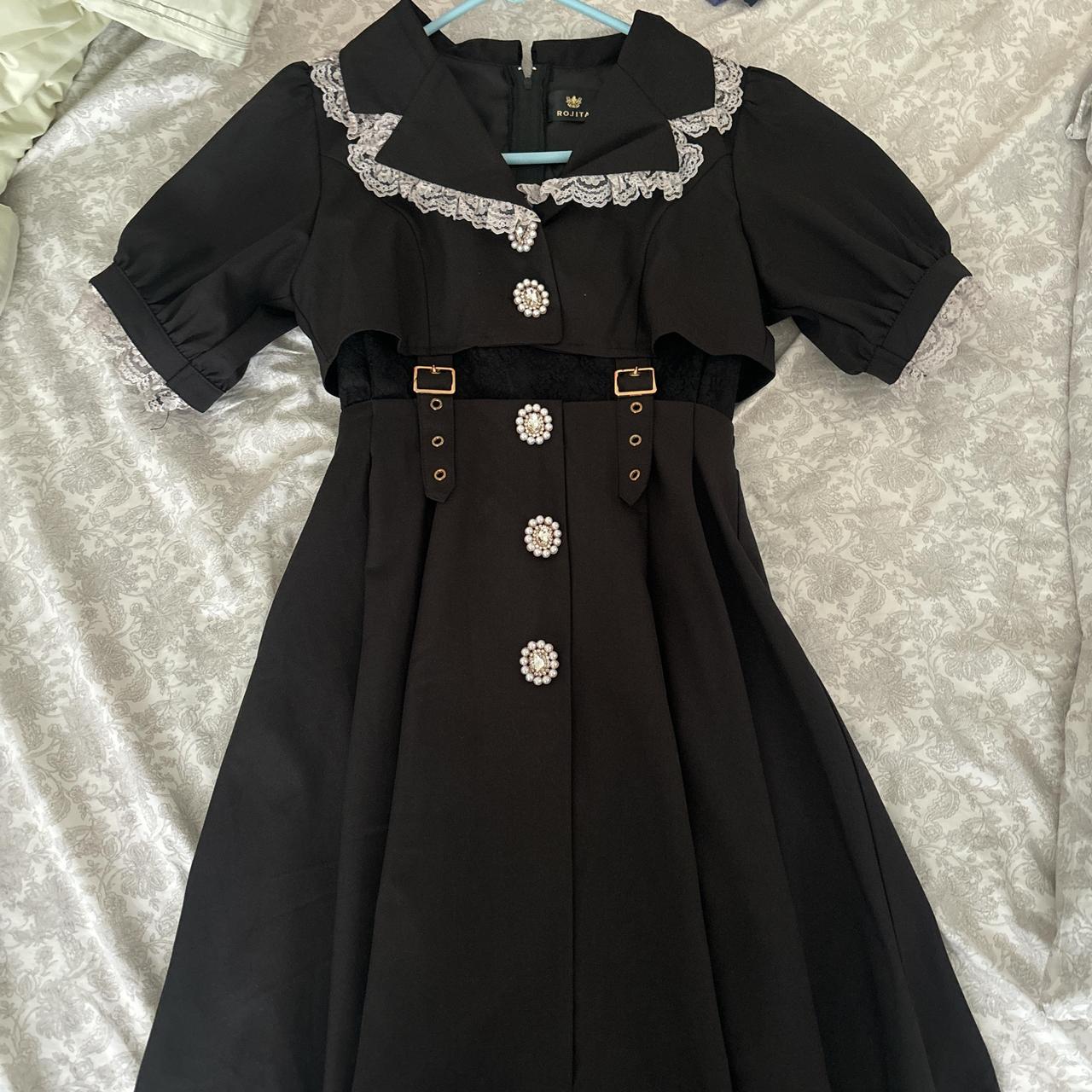 rojita black dress New in very good condition Dress... - Depop