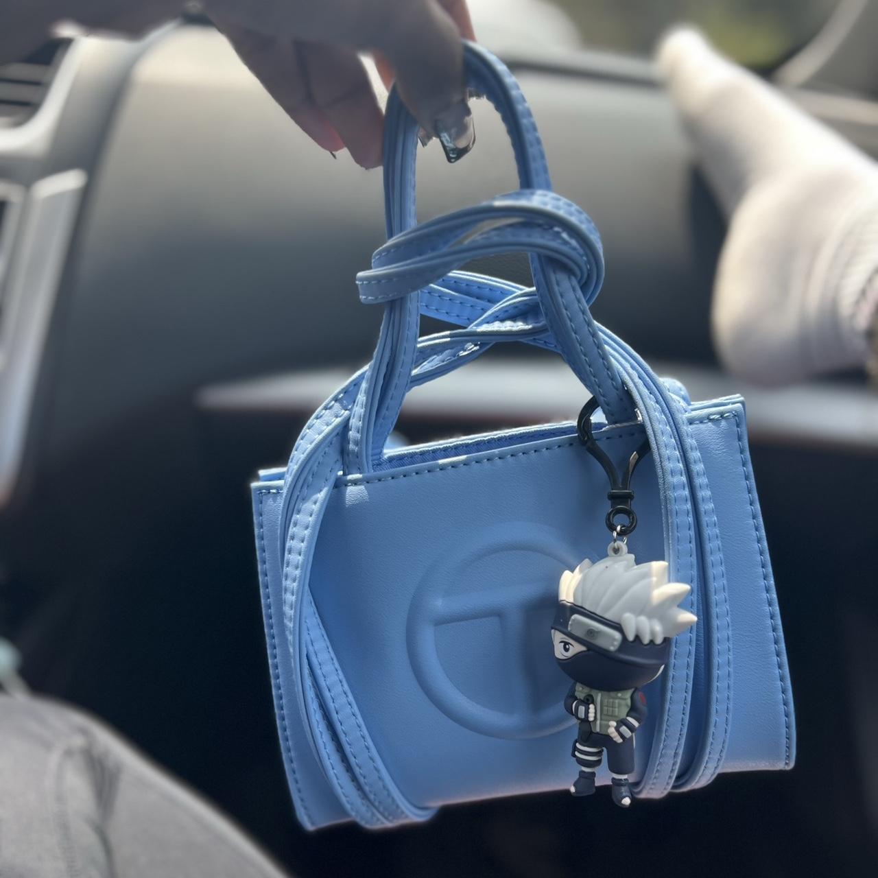 Cerulean blue telfeezy small (telfar) 🩵 Only used... - Depop