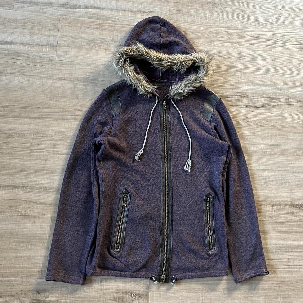 Japanese Obelisk Parka Zip Up Hoodie Tagged M pit... - Depop