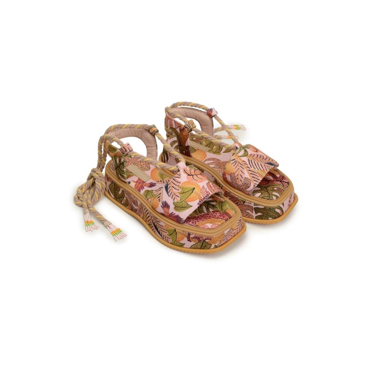 Farm Rio Women's Sandals | Depop