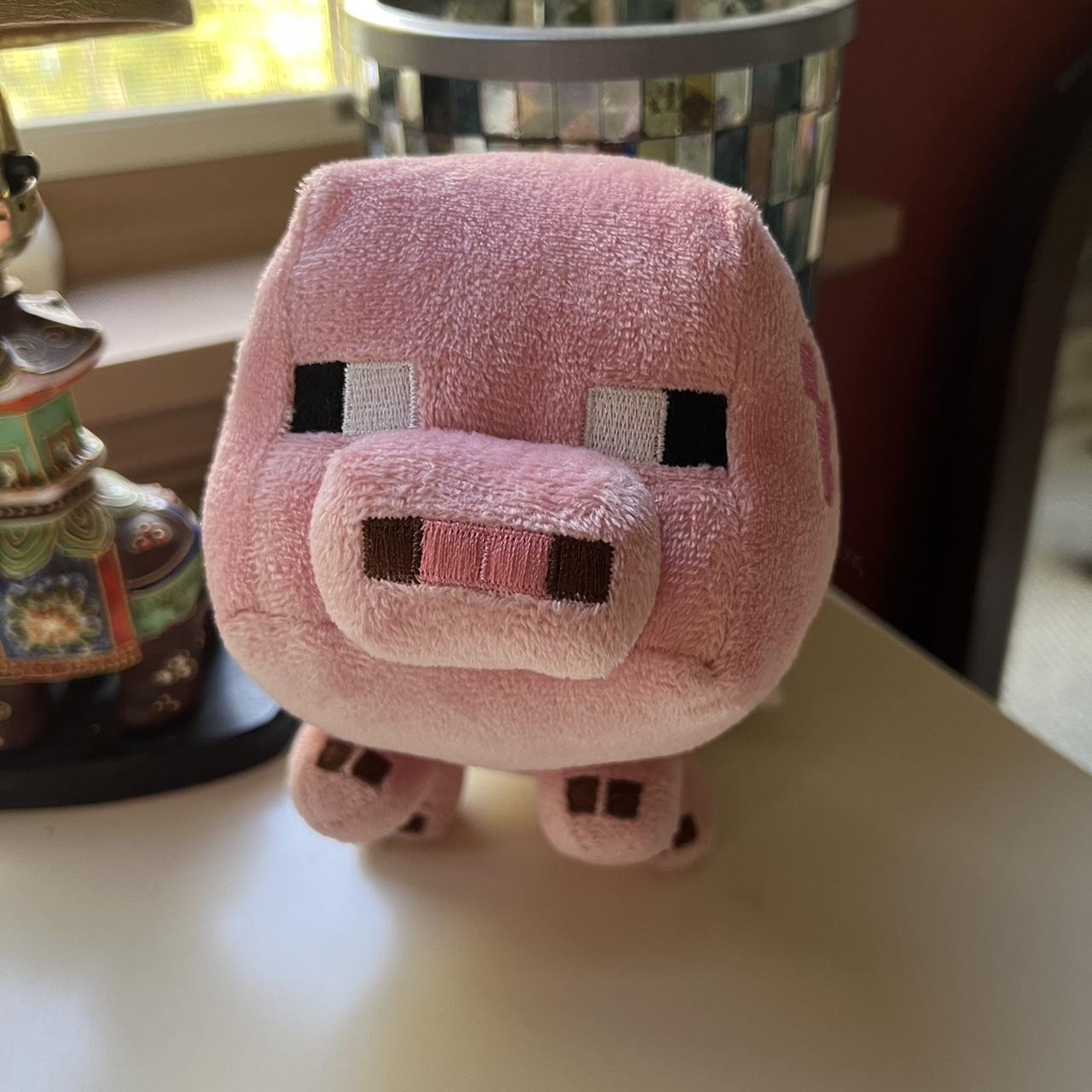 Minecraft Baby Pig 6” Plush Stuffed Animal 2014... - Depop