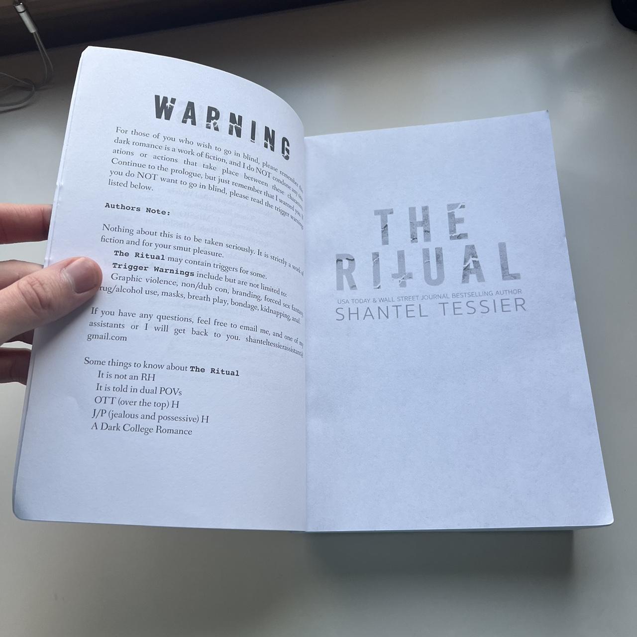 The Ritual: A Dark College Romance by Shantel... - Depop