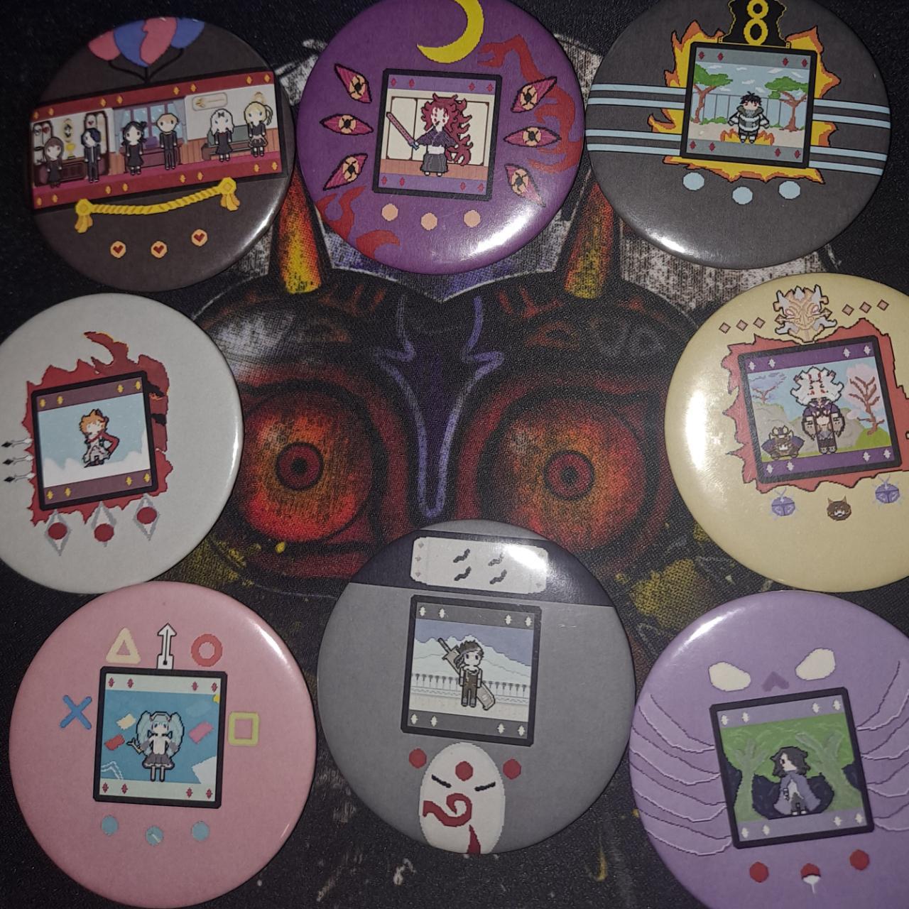 2.25 Inch Anime Buttons/Pins (5$ per button) ~... - Depop