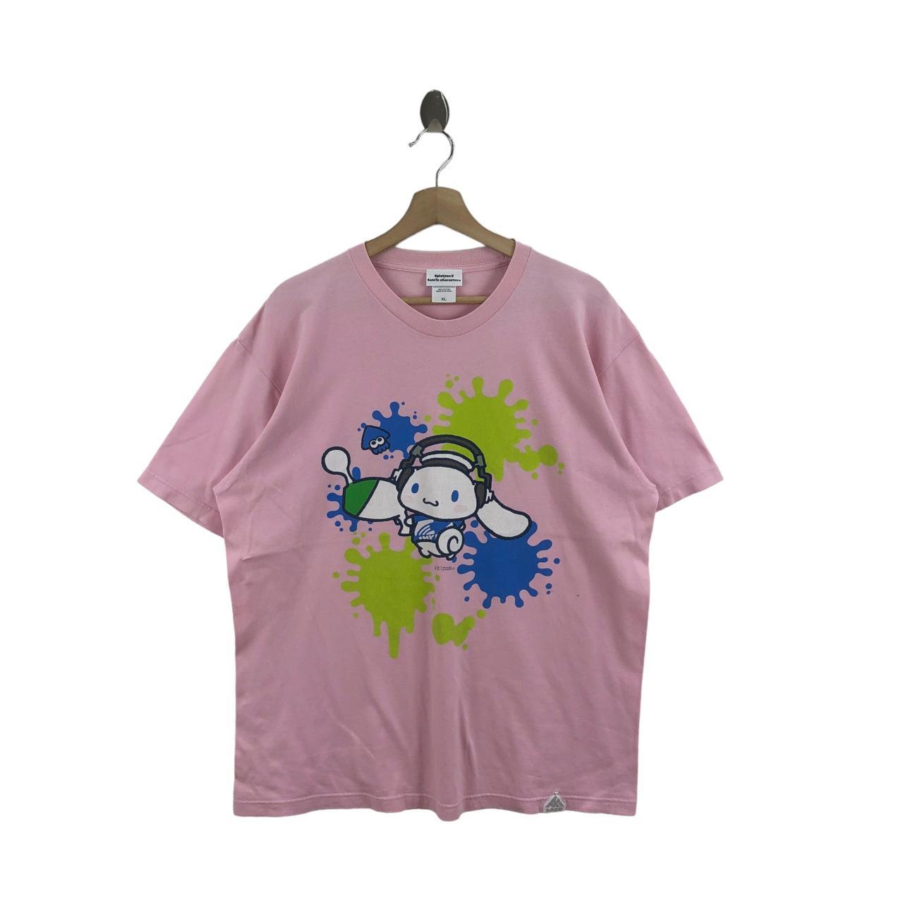 Pick!! ANIMA Splatoon2 x Sanrio Characters Tshirt... - Depop