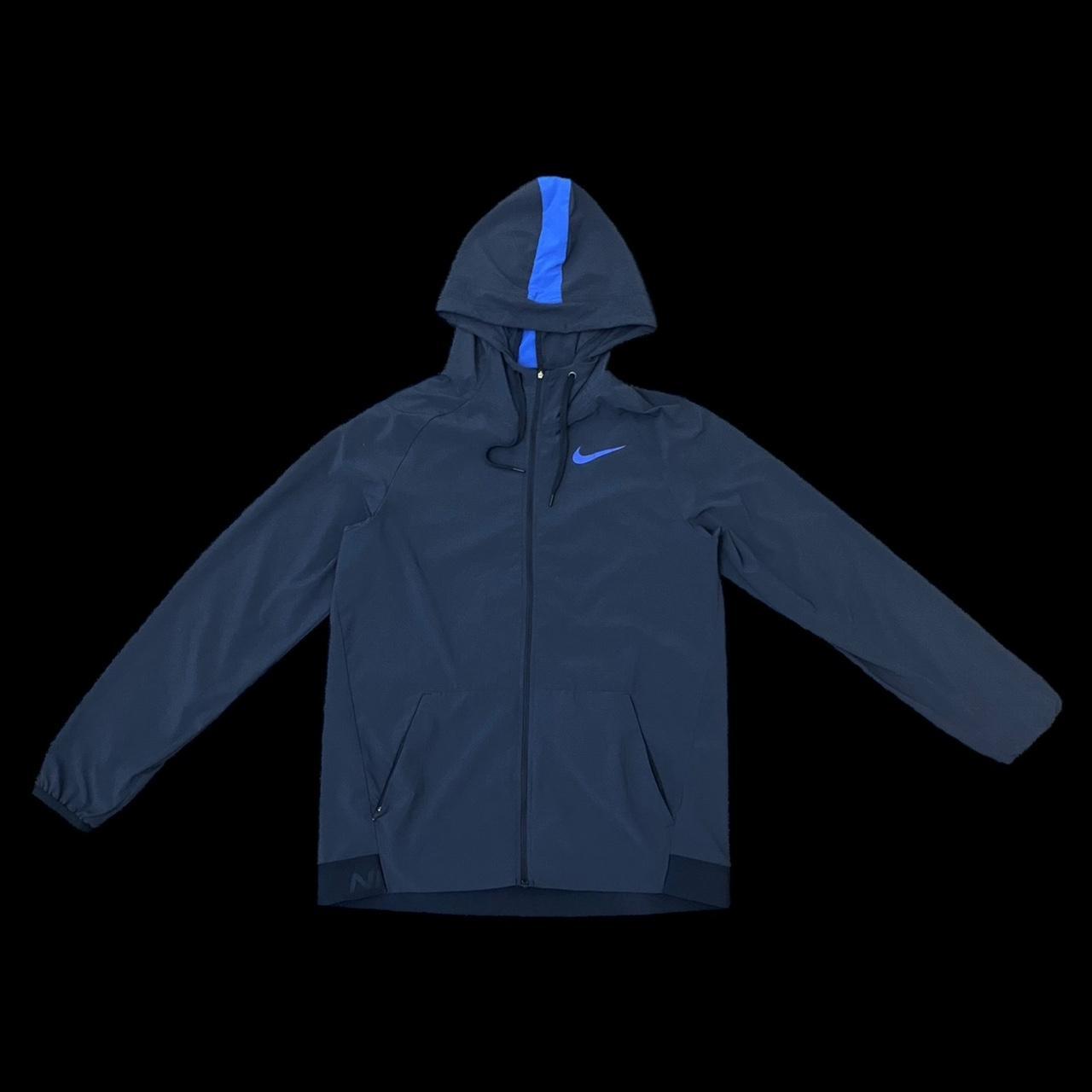 •Obsidian/Game Royal• •Nike Pro Training Jacket... - Depop