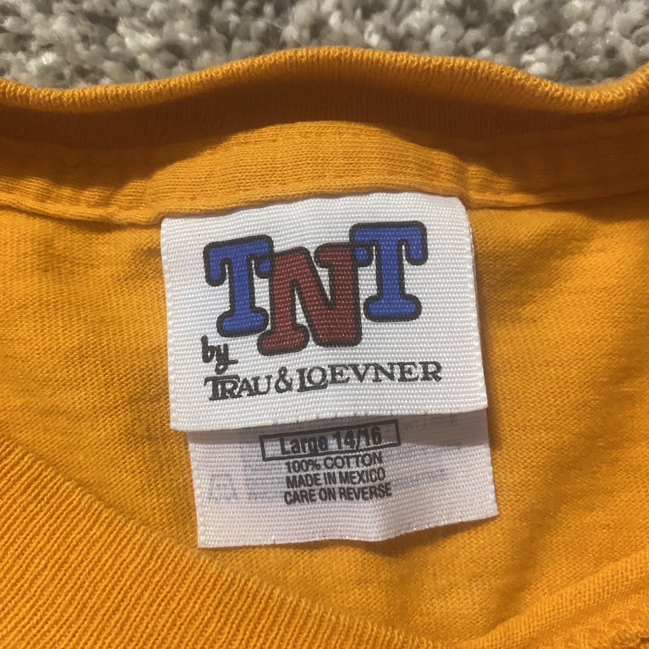 Vtg 90s CHUMP T-Shirt SM 14-16 TNT Trau & Loevner... - Depop