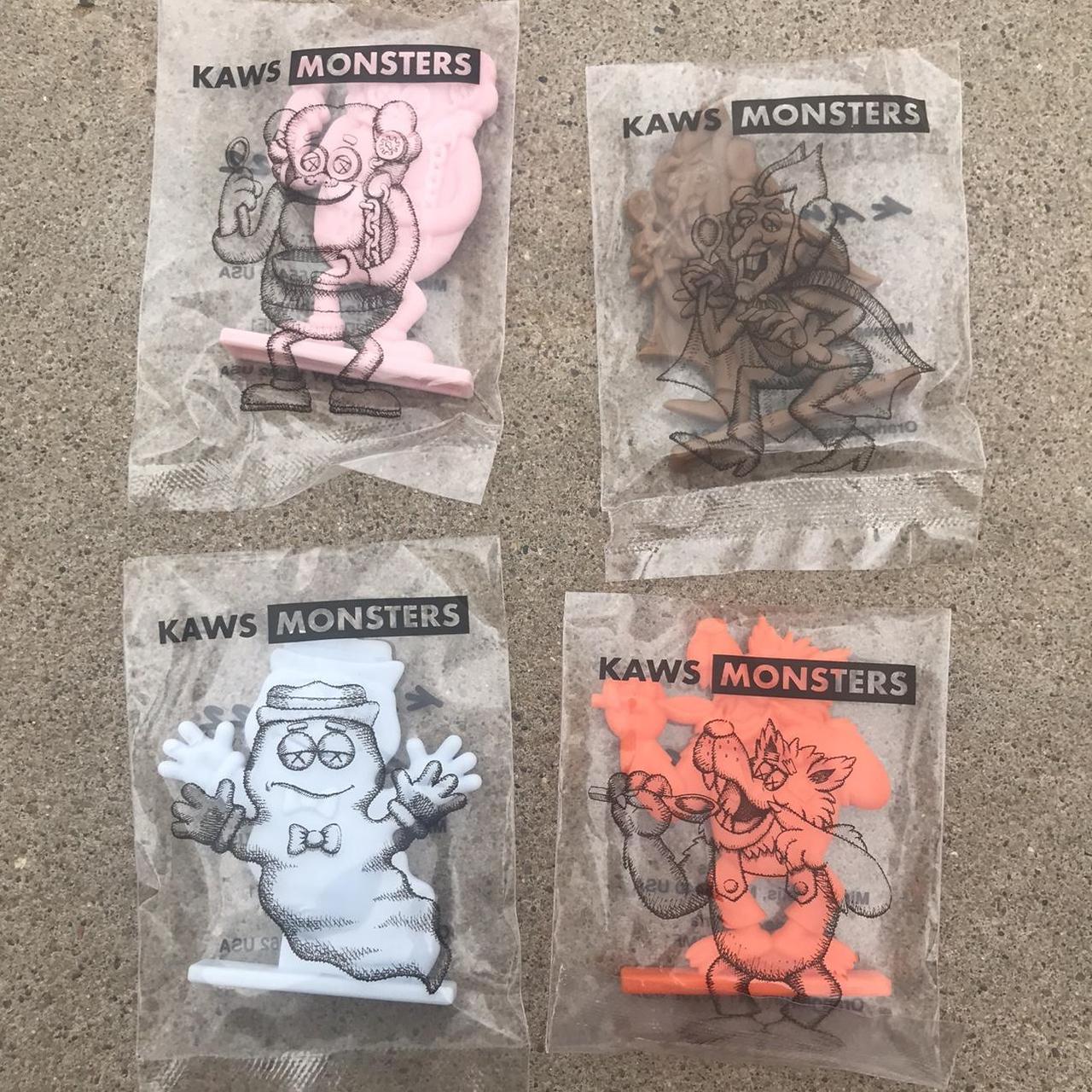 Limited Edition Kaws figurines sealed #kaws - Depop