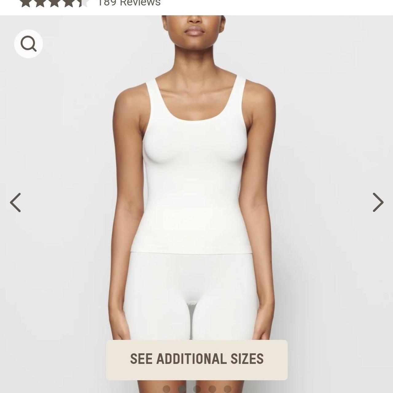 Skims tank top size small Colour marble 🏷️Brand new... - Depop