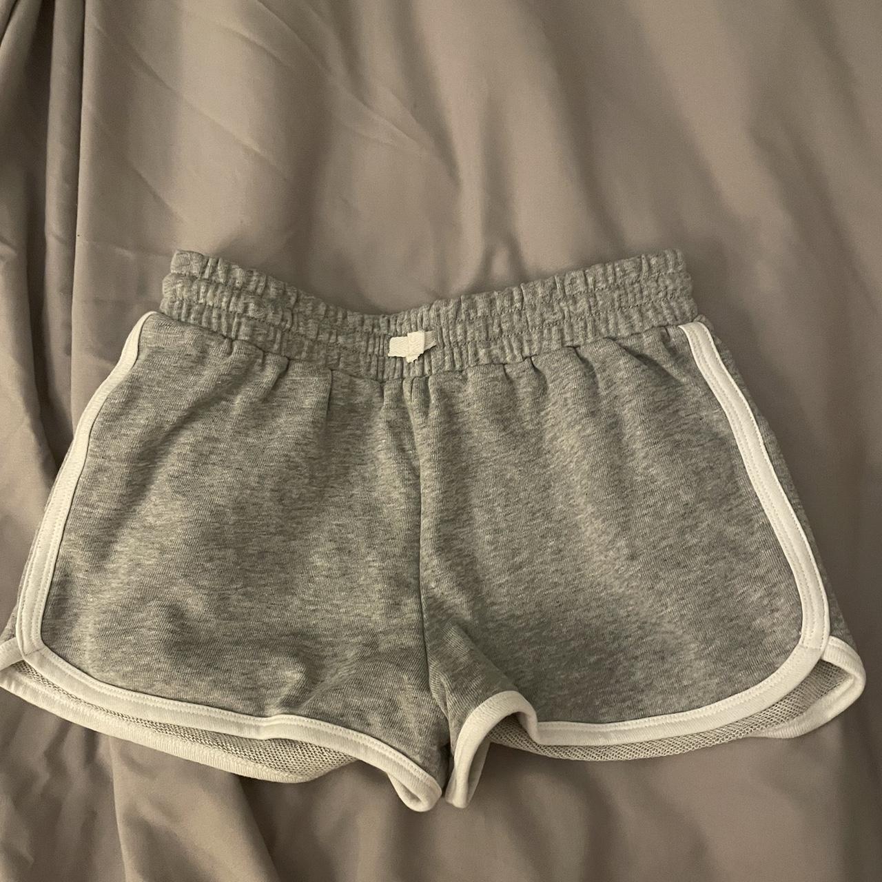 Super Flattering Grey Booty Shorts Size Xs Perfect Depop