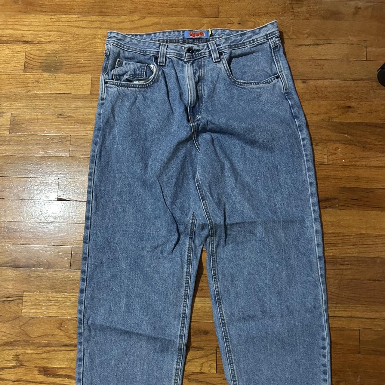 Blue Empyre Jeans Size 34 Lowk fits like a size... - Depop