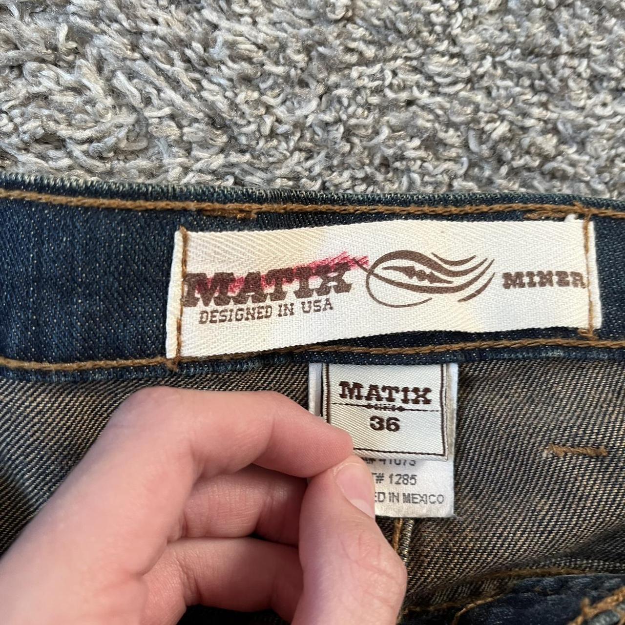 Super sick y2k matix jeans, dm me with any... - Depop