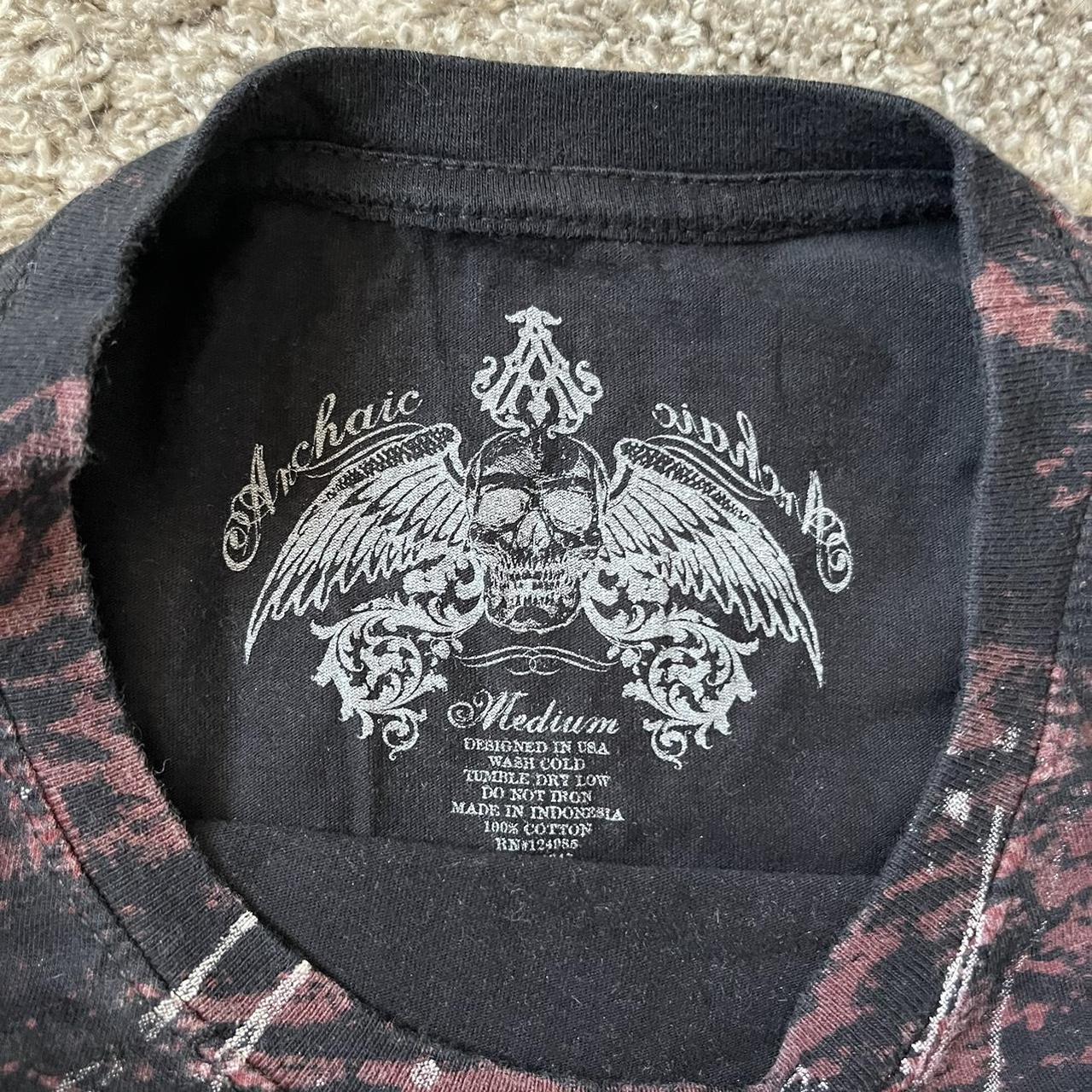 Super sick y2k archaic tee, dm me with any... - Depop