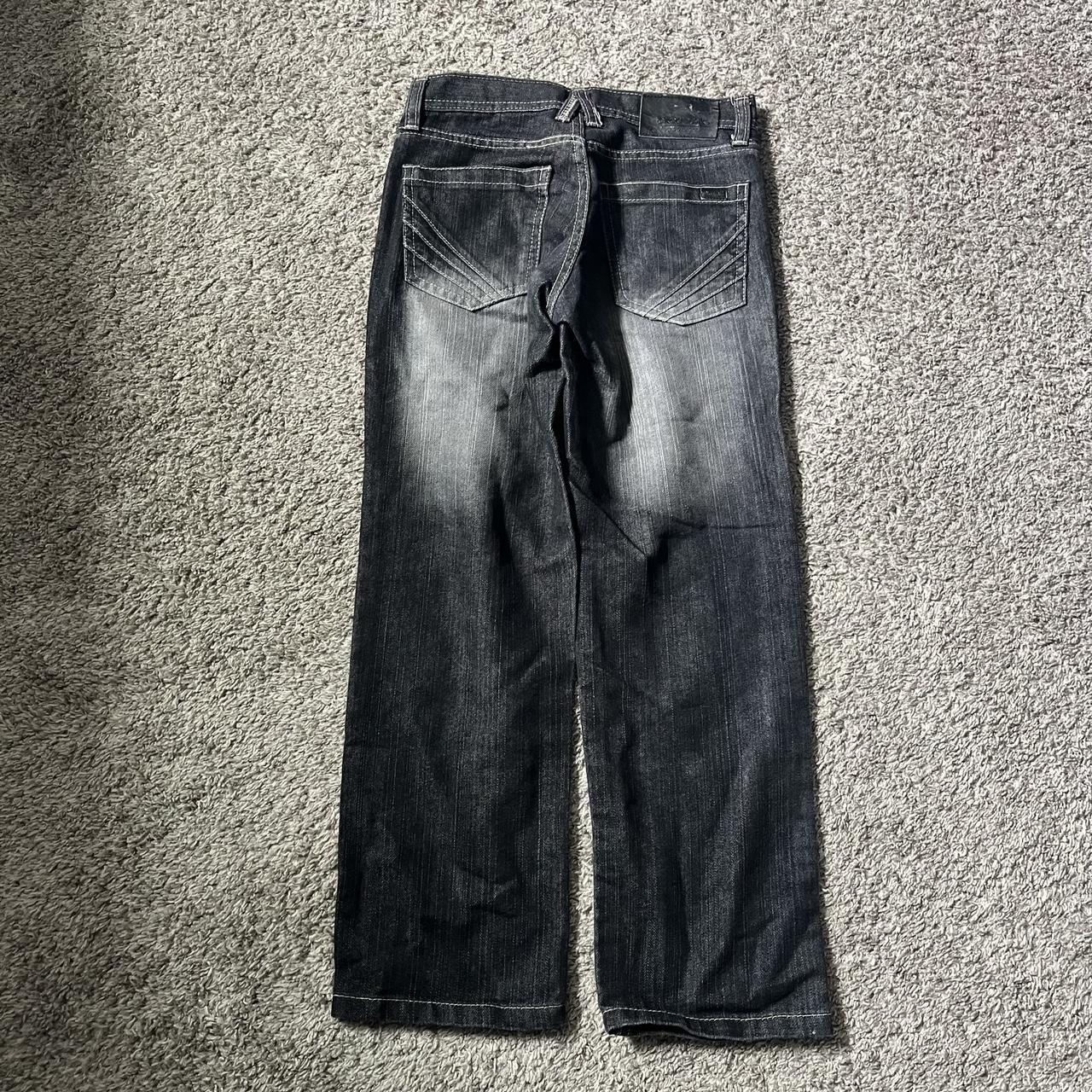 Super sick y2k kids akademiks jeans, dm me with any... - Depop