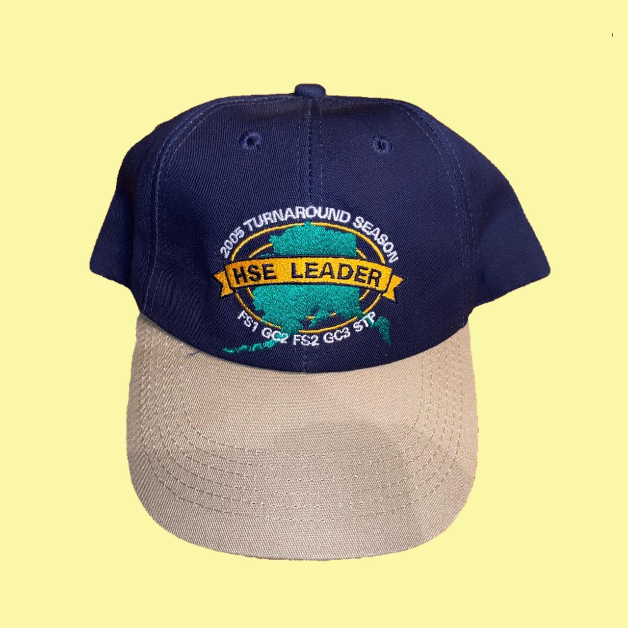 Vintage Y2K BP Alaska Trucker Hat A blue cap with a... - Depop
