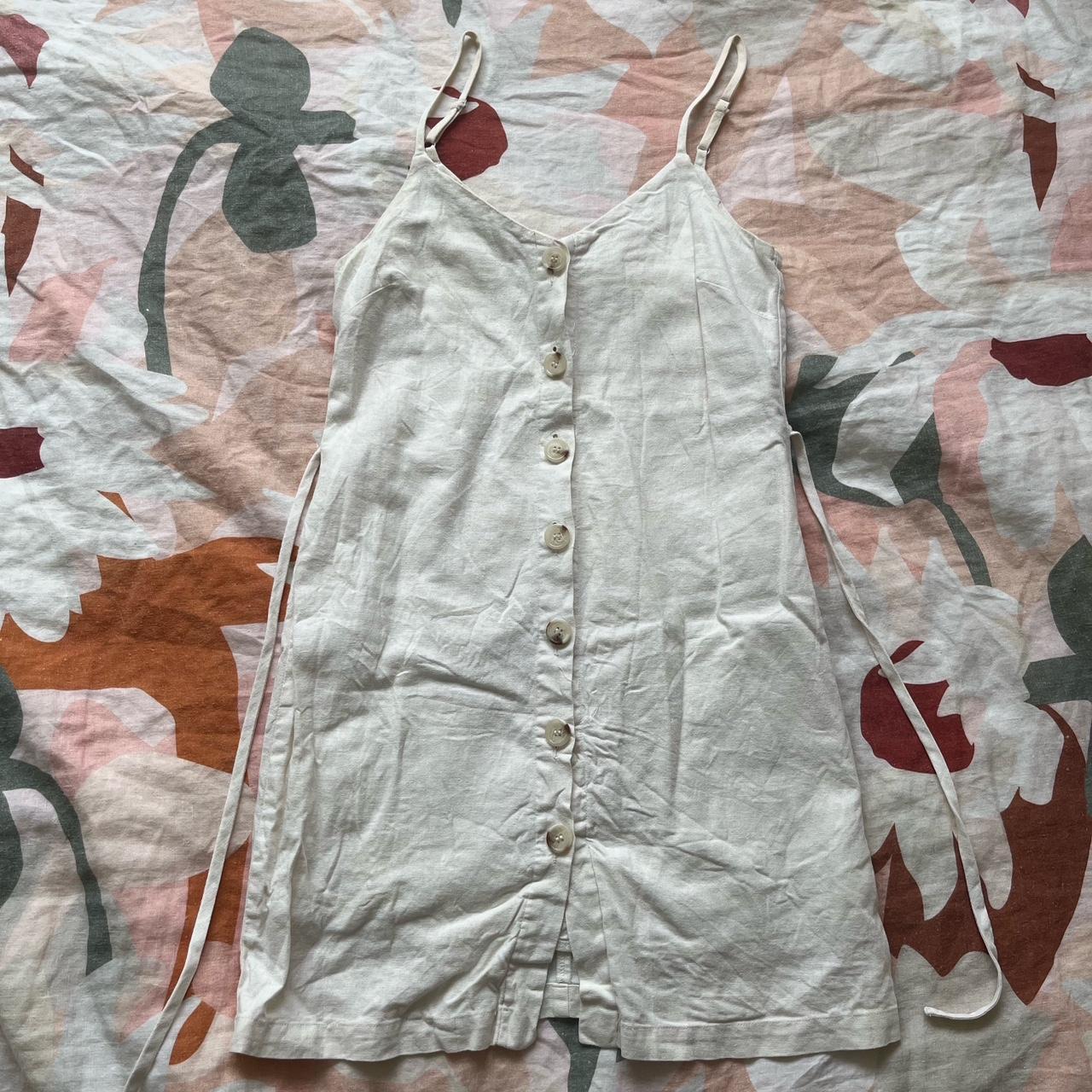 Glassons linen viscose blend dress with lining. - Depop