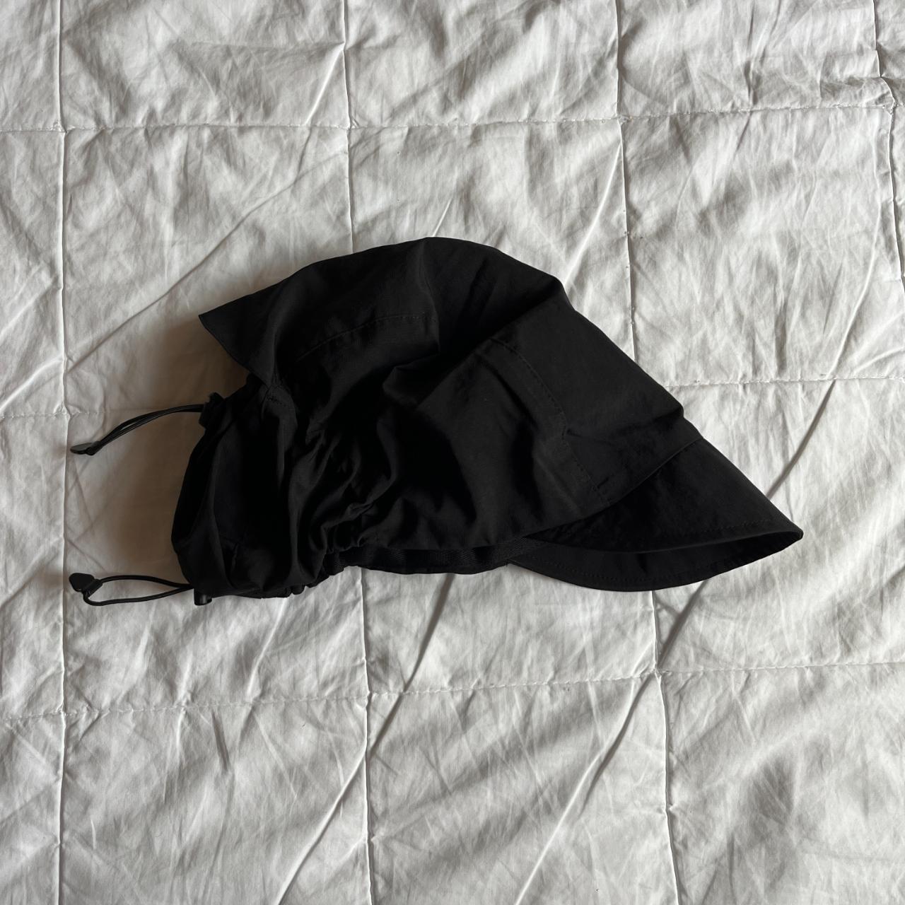 HYEIN SEO Black Shirring Cap One Size (Easily... - Depop