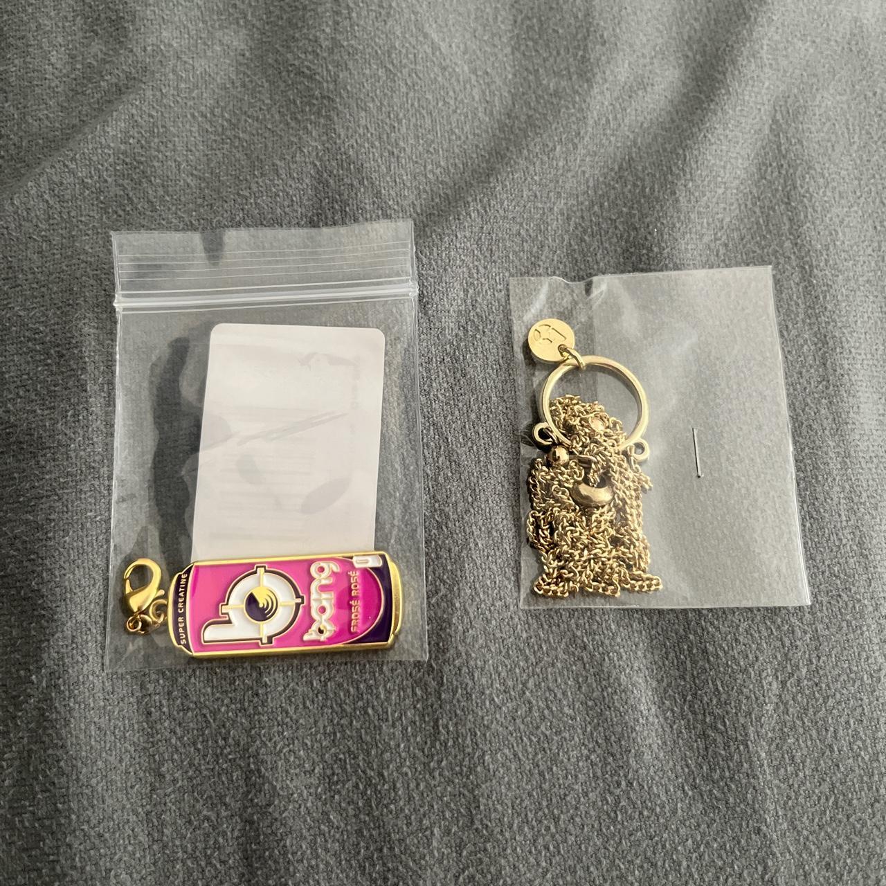 Bang energy Frosé Rosé charm and Bang Charm necklace... - Depop