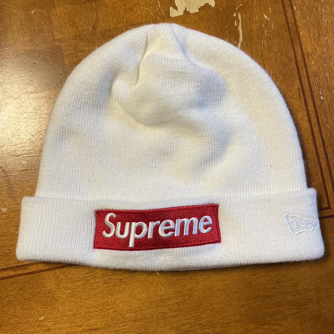 New era supreme hat beanie #supreme #beanie #newera - Depop