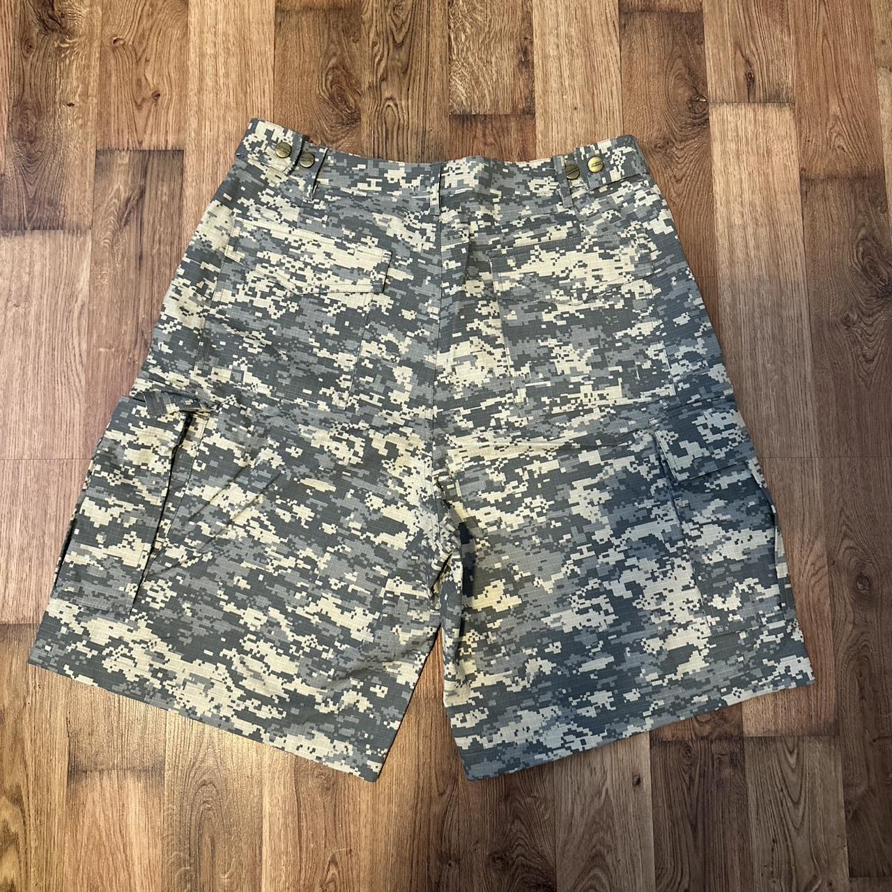 Sweats Collective Digital Camo Shorts Worn x1... - Depop