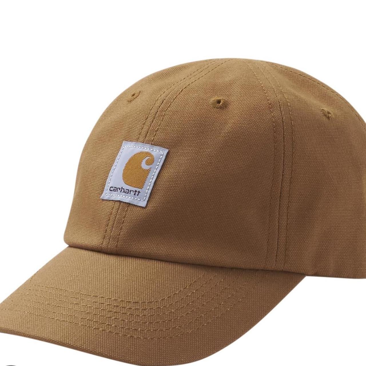 Brown Carhart hat never worn no stains super cute to... | Depop