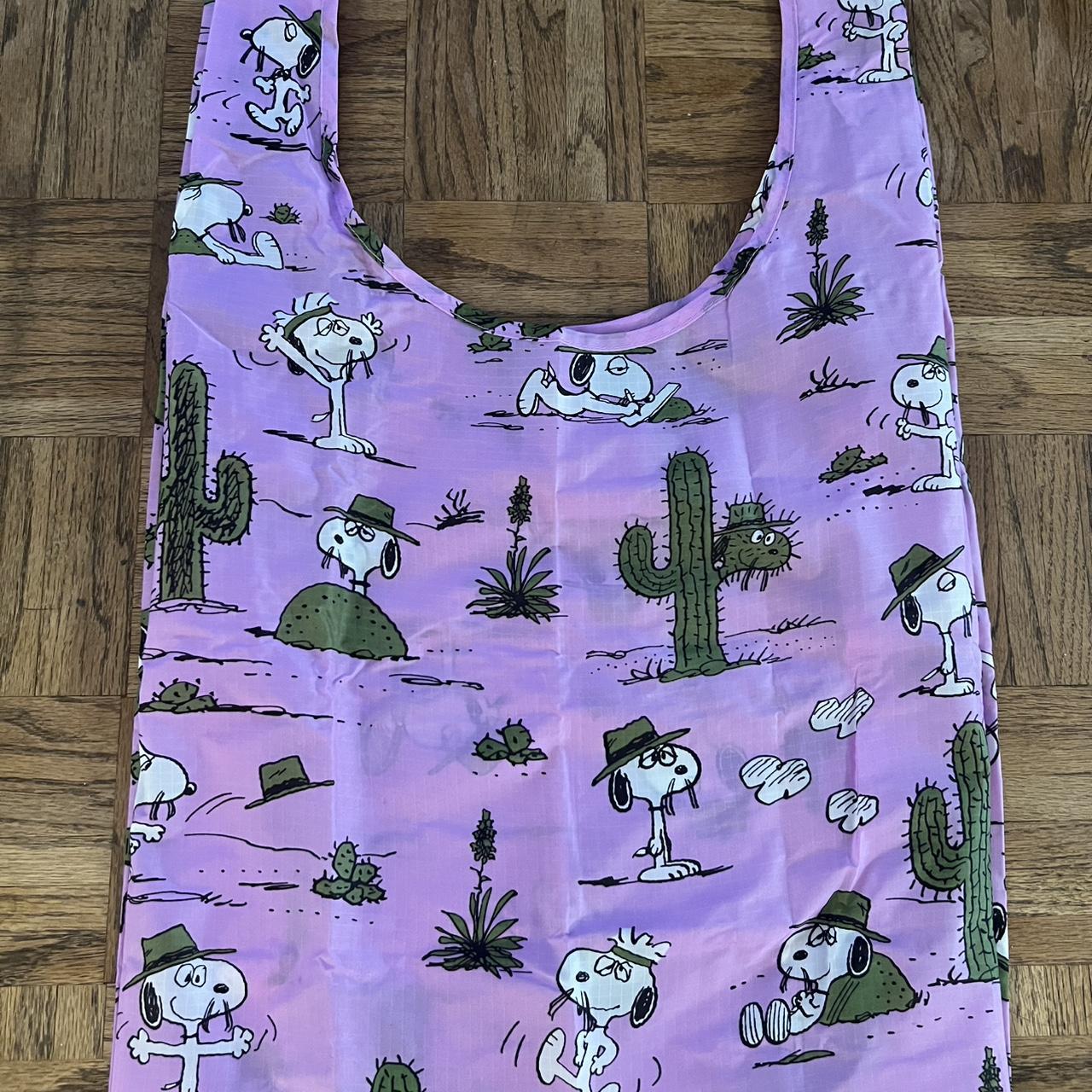 Peanuts Snoopy (spike) baggu standard size tote.... | Depop