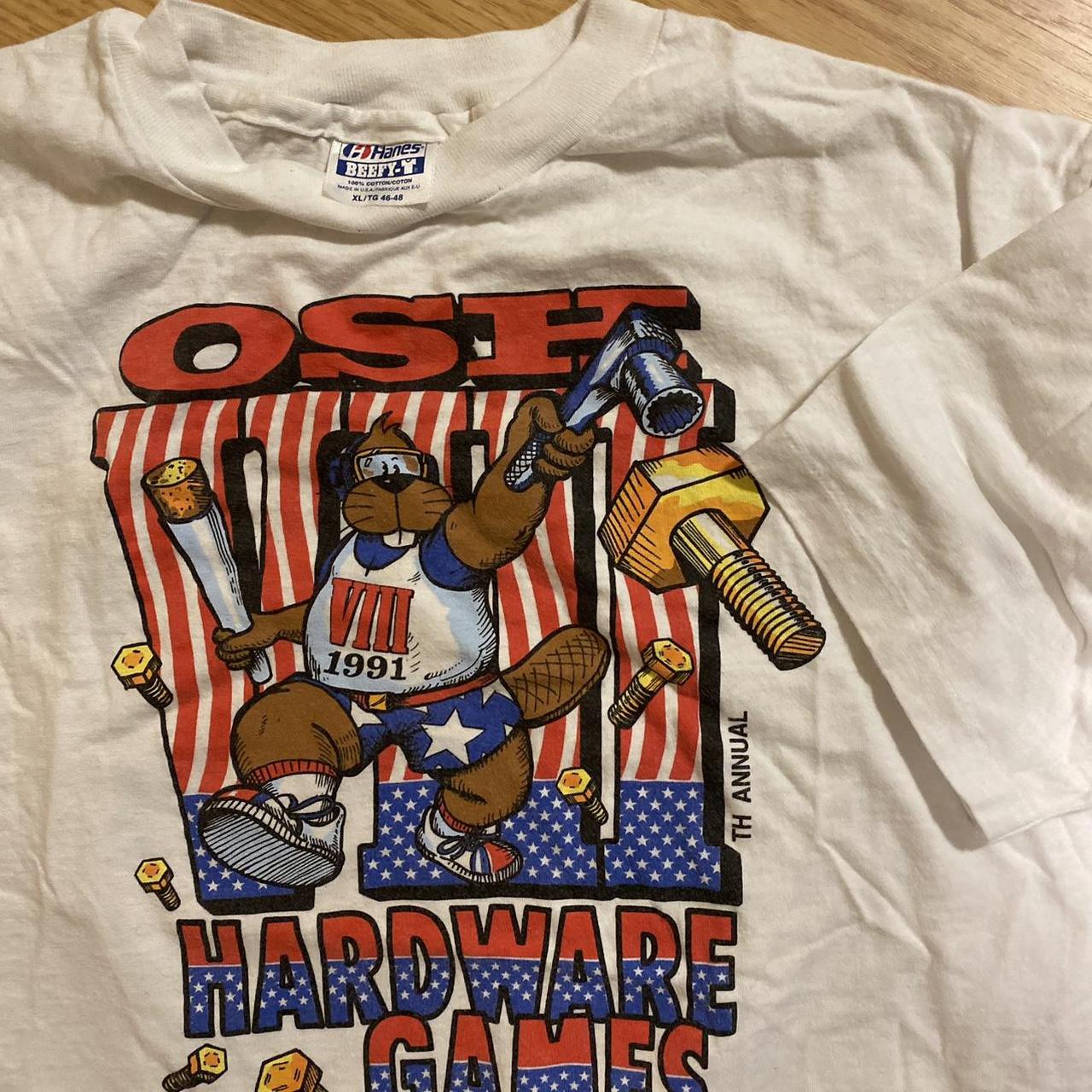 Front and back hit 1991 shirt Single stich no stains... - Depop