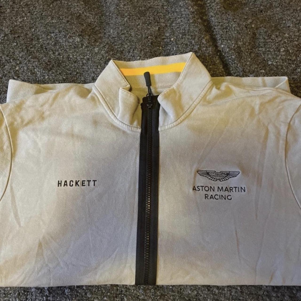 Great Hackett X Aston Martin zip up Proper comfy... - Depop
