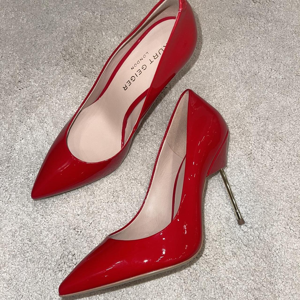 Kurt Geiger Women's Red Footwear | Depop