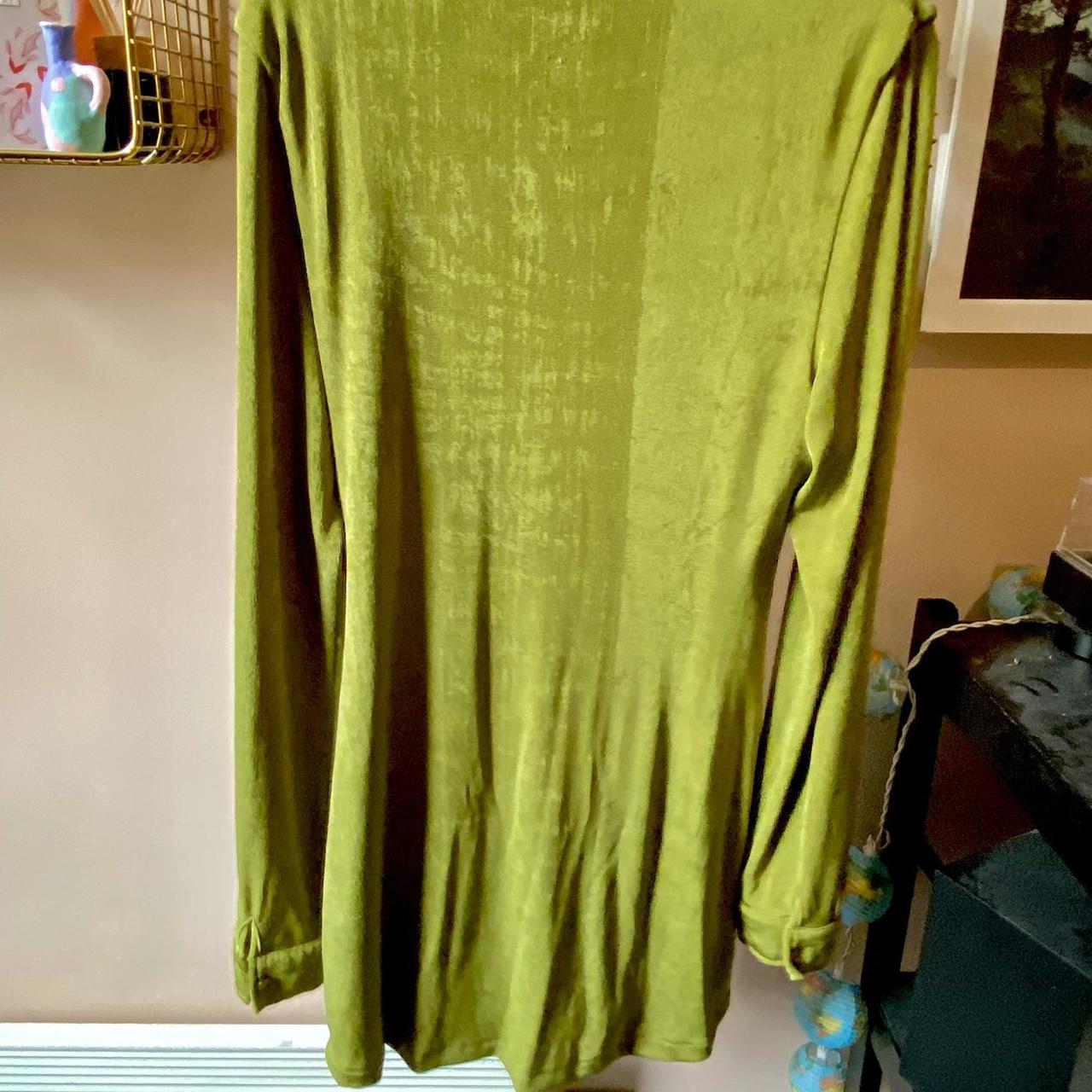 WithJean Andy dress in Green 💚☘️🌿🌱 Mesh dress in an... - Depop