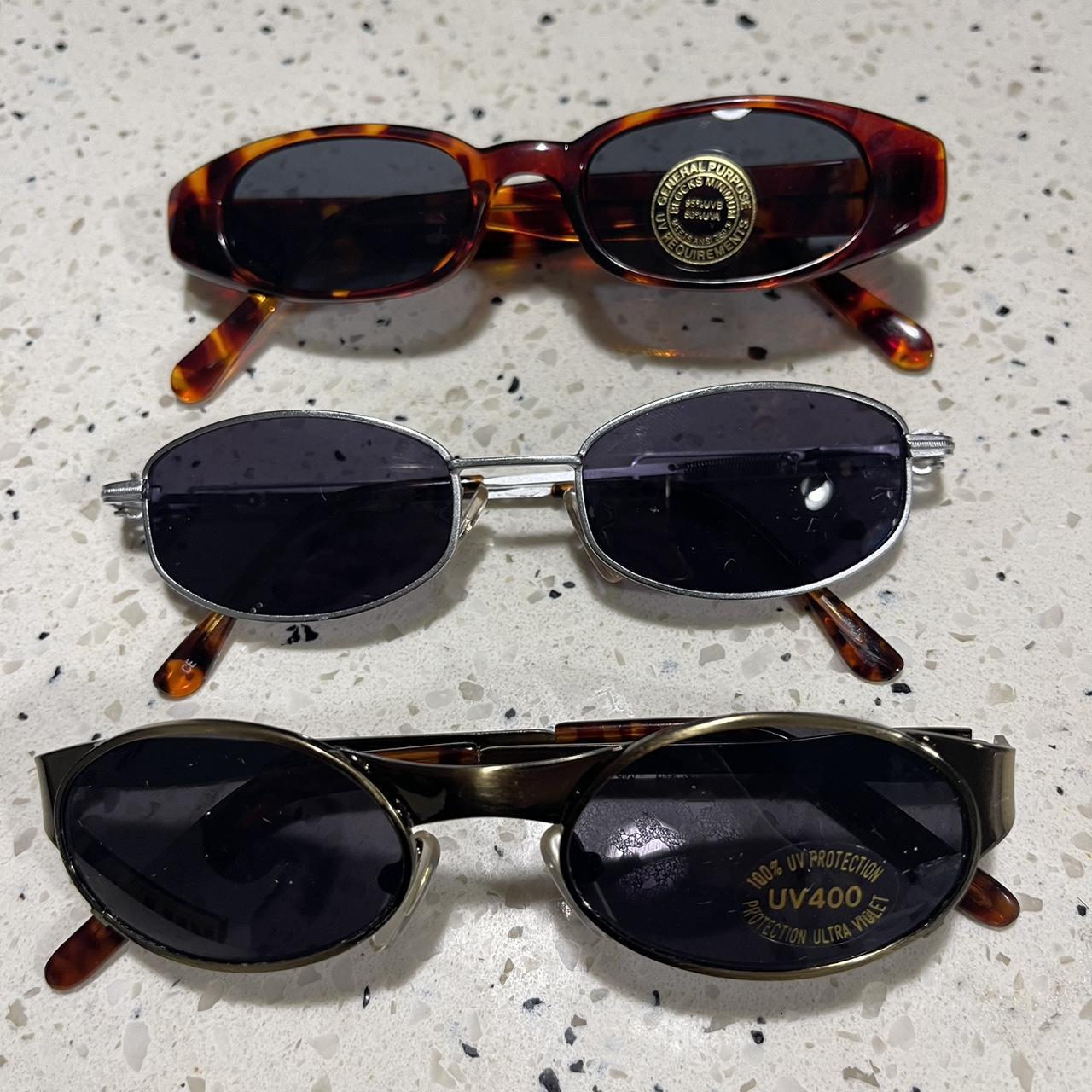 3 vintage/90s style glasses #90s #vintage #grunge - Depop