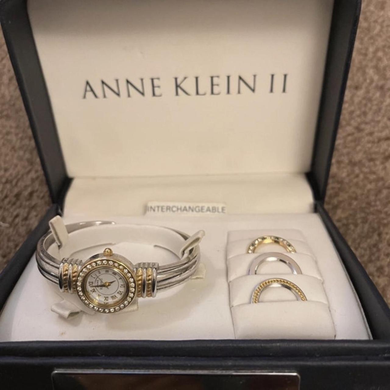 Anne Klein II watch interchangeable faces Vintage... - Depop