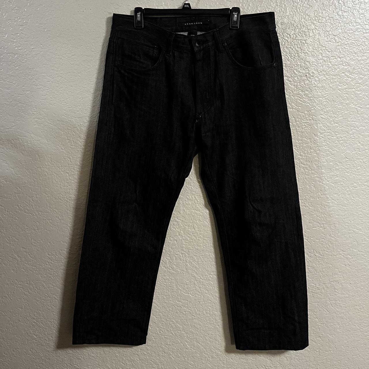 Baggy asf Sean John jeans. Dope color black with... - Depop