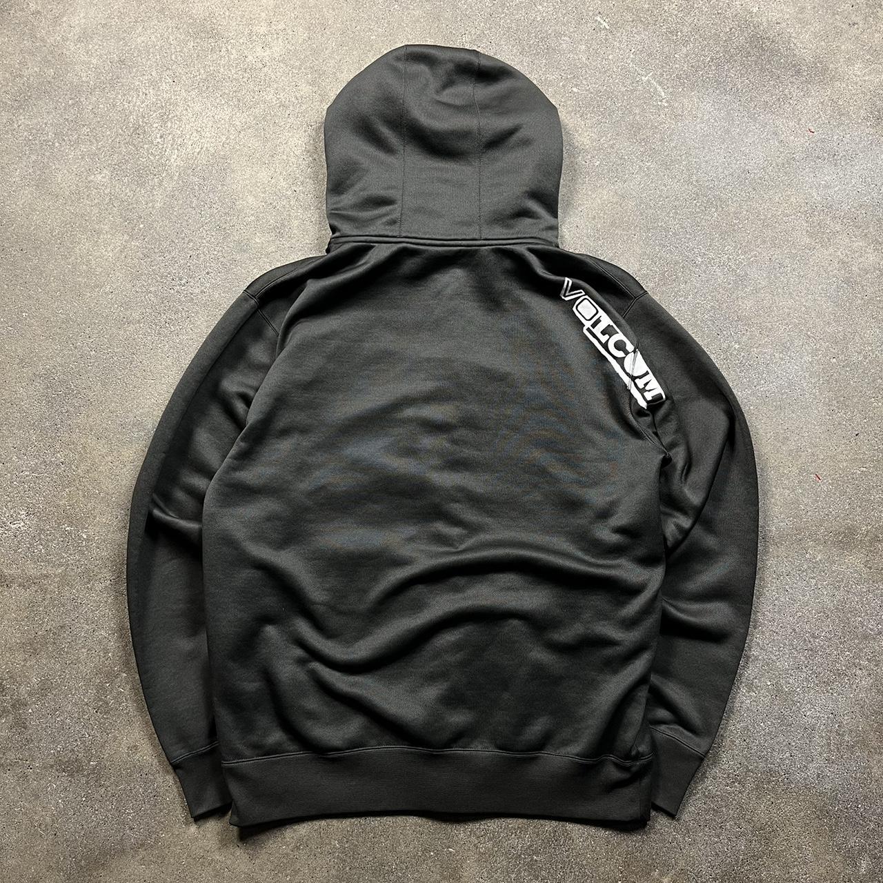 y2k volcom zip up hoodie p2p: 22’’ length:... - Depop