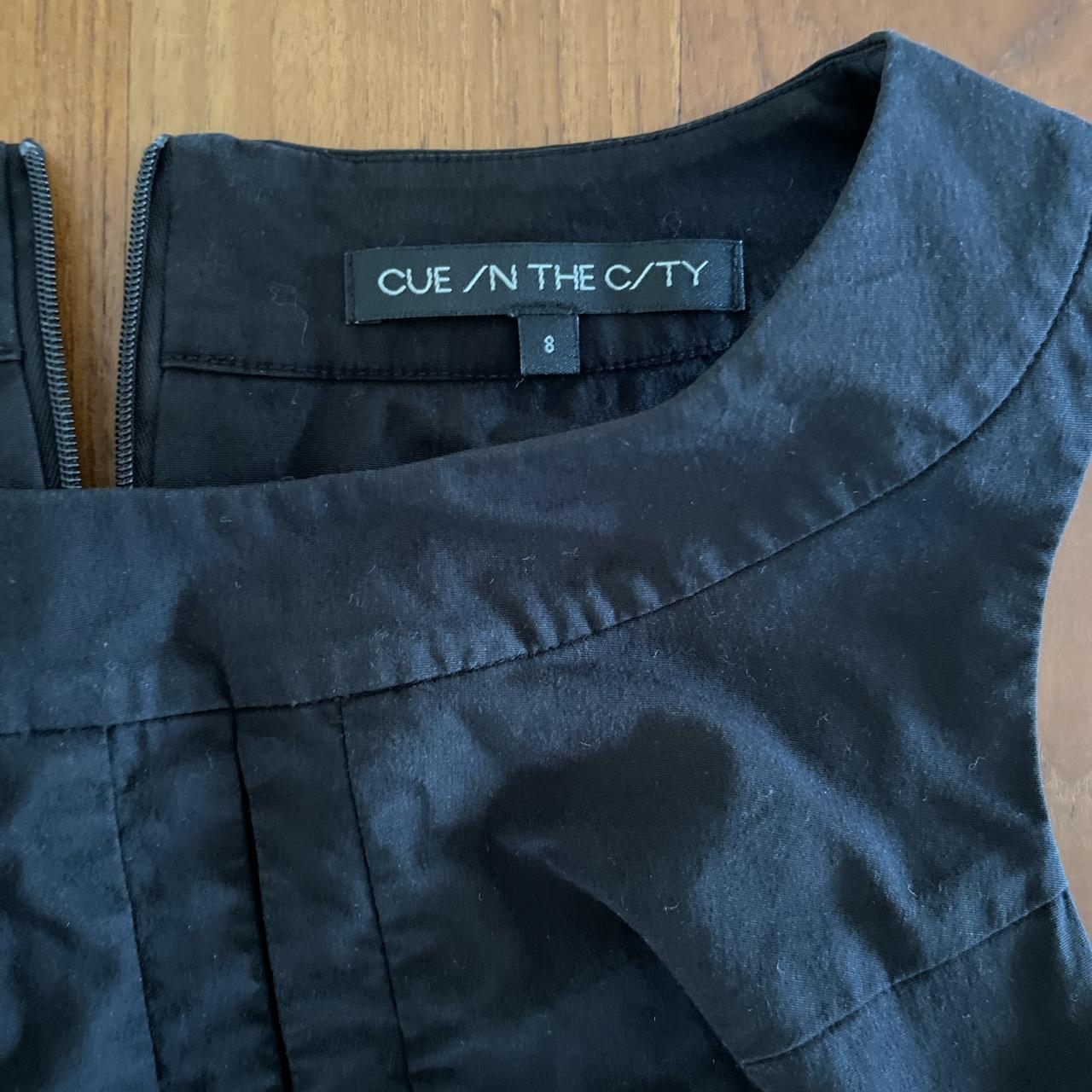 Classic black Cue dress ️ classic and cool work... - Depop